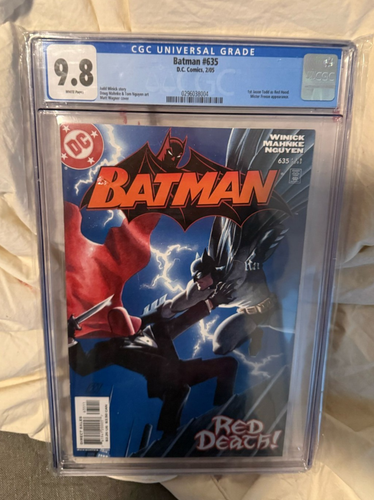Batman #635—CGC 9.8—First Appearance Jason Todd as Red Hood—1st App | eBay