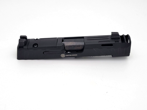 P365X SLIDE, 3.1", 9MM SPECTRE COMP ASSEMBLY, INTEGRATED COMP - BLACK W ...