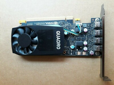 Used Nvidia Quadro P620 2GB GDDR5 4-port Mini-DisplayPort Graphics Card ...