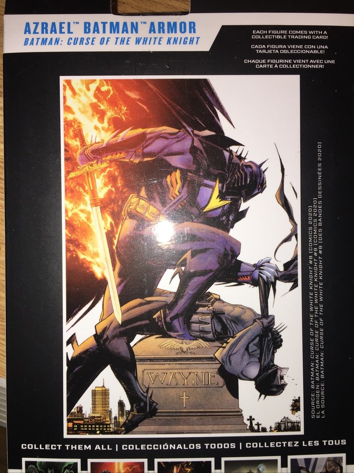 🔥🦇💥🔥🦇Azrael Batman Armor DC Multiverse 7-Inch McFarlane Toys Action ...