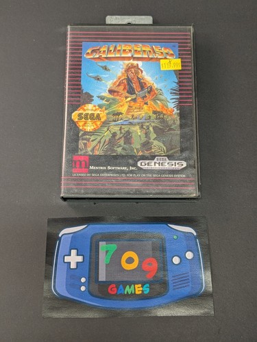 Caliber 50 (Sega Genesis, 1991) IN BOX BOXED | eBay