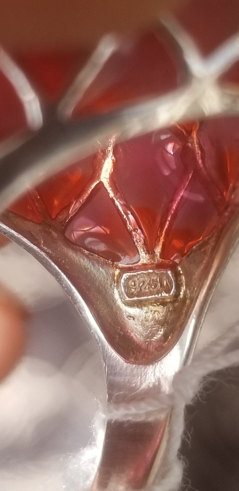 925 Thailand stamped sterling silver multi stone ring | eBay
