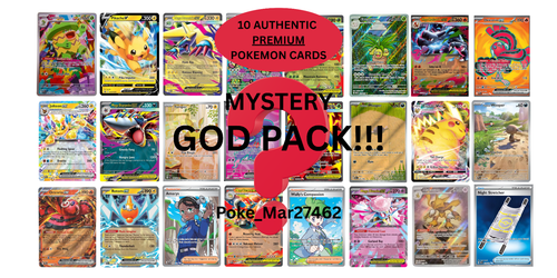 Pokemon Mystery God Pack!!! 10 Guaranteed Hits! (Great Gift) | eBay