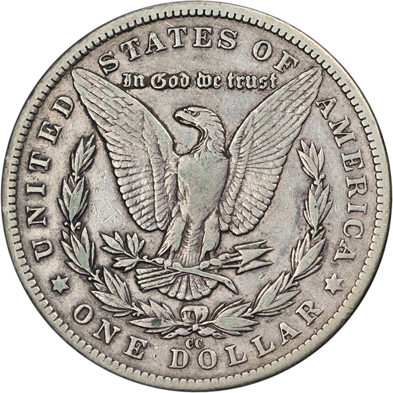 1881-CC Morgan Silver Dollar VF Key Date Superb Eye Appeal Strong ...