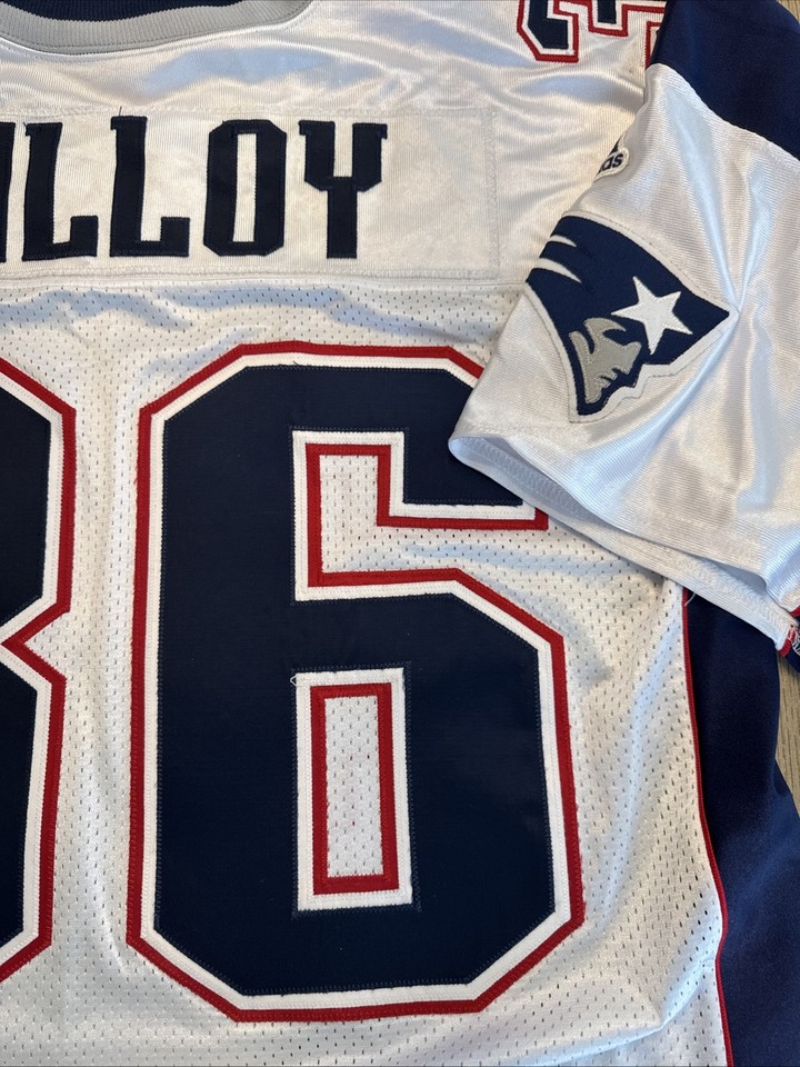 100% Authentic Reebok Lawyer Milloy #36 New England Patriots Jersey SZ ...