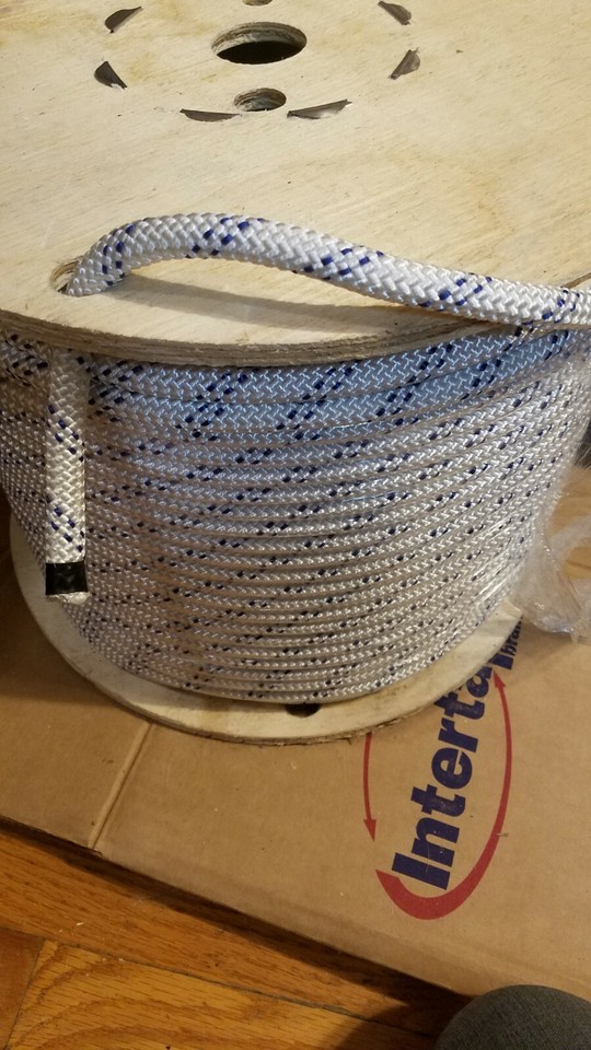 200 ft x 7/16" (11mm) Static Kernmantle 6600 LB Arborist Climb Line ...