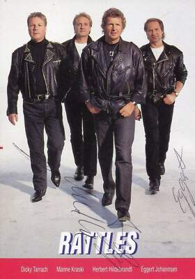 The Rattles autograph rock band 60s complete signed | eBay