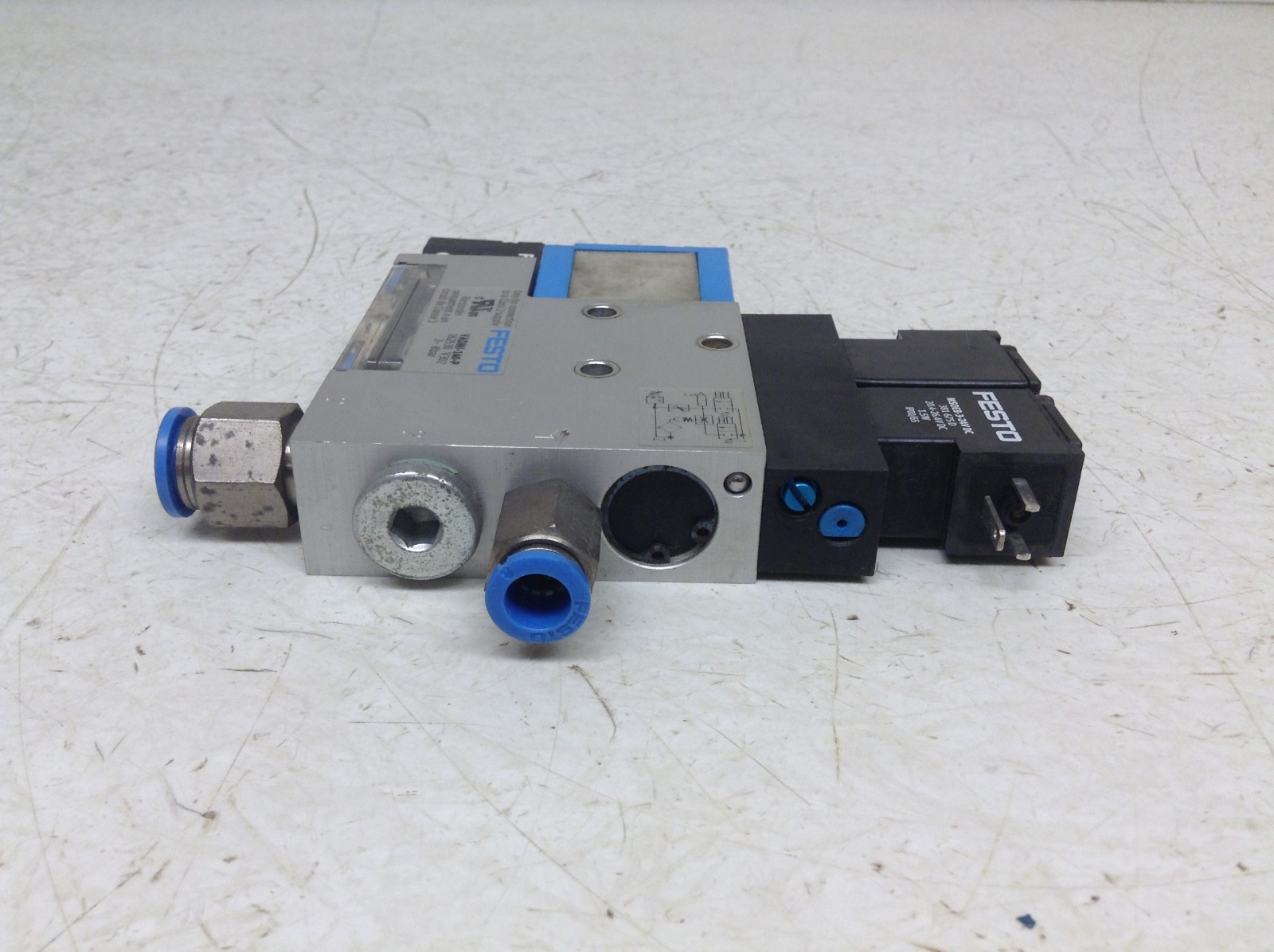 Festo VADMI-140-P Vacuum Generator Module 381016 MSOEB-3-24VDC 381 675 ...