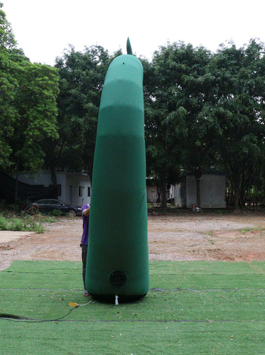 Custom Made Urban-Art Outdoor Green Giant Inflatable Octopus Tentacles ...