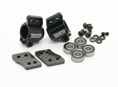 Upgrade Alu. 1 Degree Rear Hub Set BSR Racing BZ-444 / Pro 1/10 4WD ...