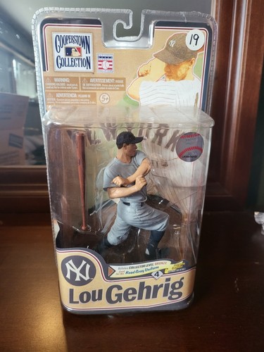 LOU GEHRIG New York Yankees COOPERSTOWN COLLECTION McFarlane Bronze ...