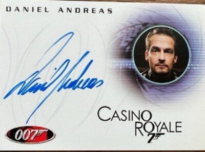 Daniel Andreas Autograph A96 in Casino Royale from James Bond in Motion ...