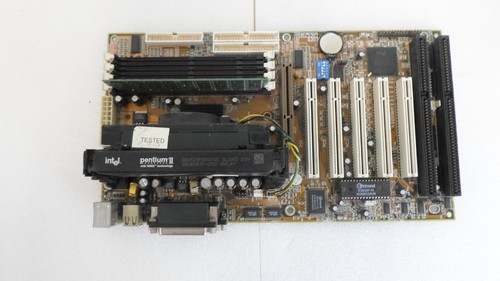 I440BX MB W/256MB, SL2WZ 350MHz PENII CPU | eBay