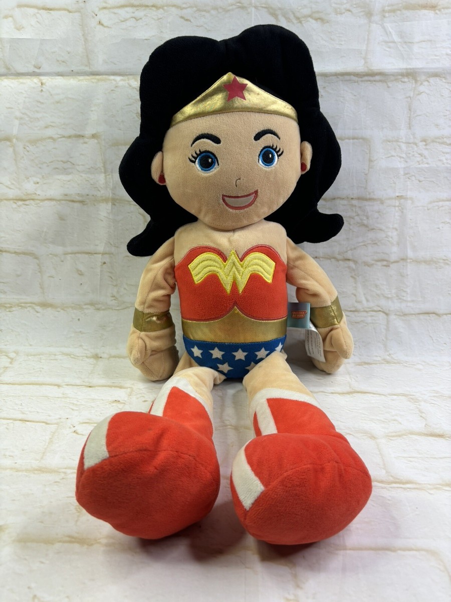 Wonder Woman Plush Dolls Gund Fuzzy Wonder Woman Jumbo Teddy Bear