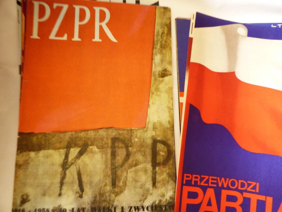 Reproduction 23 pc Historic Political Poster Poland Graphics 1947-73 ...