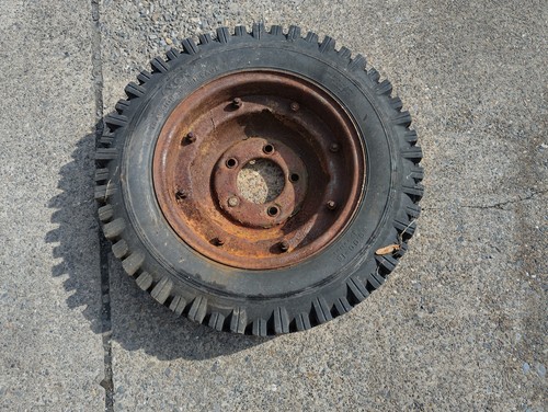 Land Rover Series 1 Military Split Rim Wheel and Tyre | eBay UK