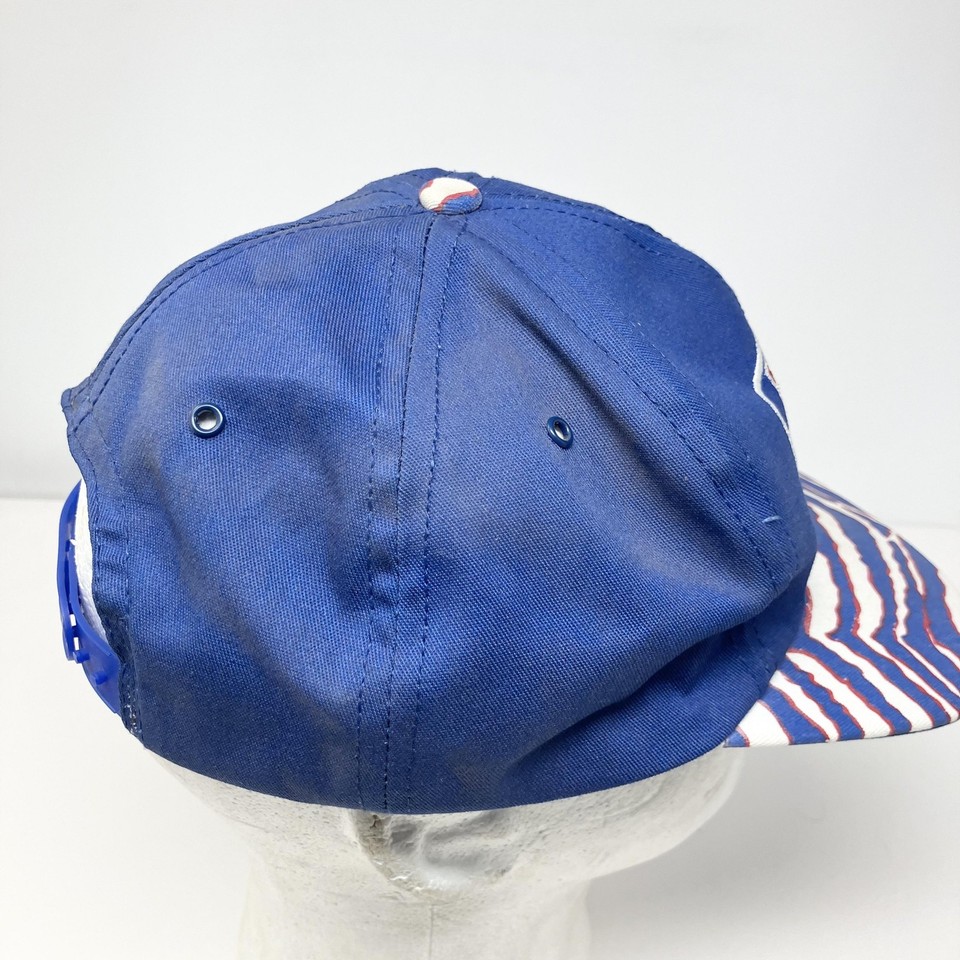 VINTAGE Bud Light Hat Cap Snap Back One Size Blue Red White Made USA ...