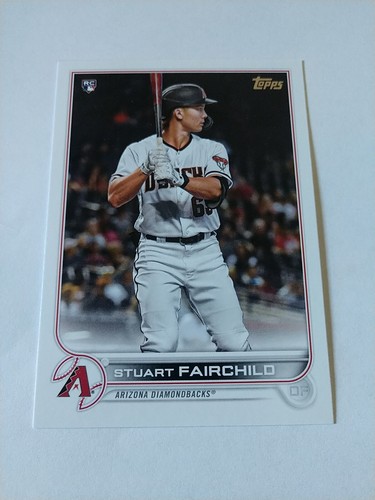 2022 Topps Series 1 Base #163 Stuart Fairchild - Arizona Diamondbacks ...