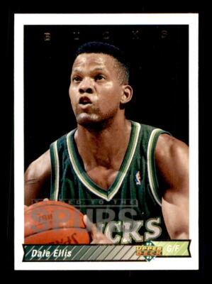 1992 Basketball Upper Deck Dale Ellis Milwaukee Bucks #88 2 | eBay