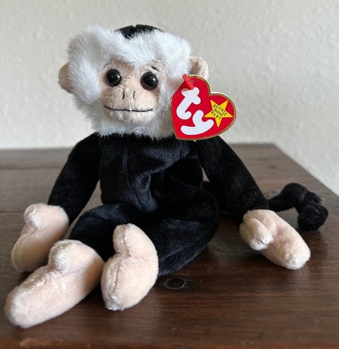 1998 Ty Mooch the Monkey Beanie Baby #4224–Beautiful Condition–So Cute ...