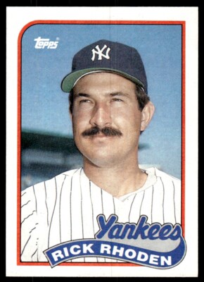 1989 Topps Baseball Card Rick Rhoden New York Yankees #18 | eBay