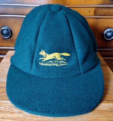 Leicestershire CCC Retro Crest Green Woollen Cricket Caps, M, L, & XL £ ...