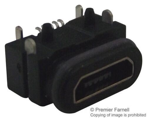 Micro USB Connecteur,2.0 Type B, Prise , 5POS, Connecteur & Adaptateurs ...