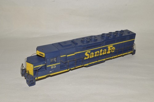 HO scale locomotive PARTS body shell Athearn Santa Fe Ry EMD SD45 damaged steps | eBay