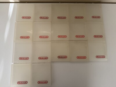 NES/Nintendo OEM Clamshell Cases (Clear) - Lot of 17 | eBay