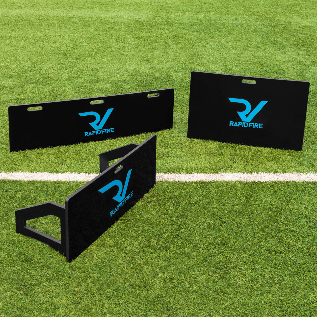 RapidFire Football Rebound Board | Multi-Skill Rebound Trainer | Single ...