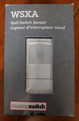 Sensor switch WSXA PDT WH Wall Switch Sensor | eBay