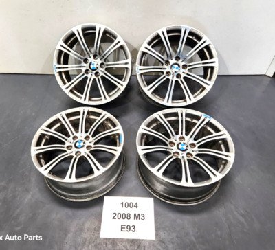 08-13 OEM BMW E90 E92 E93 M3 Wheel Rims Style 220 Silver 19x8.5" 19x9.5 ...