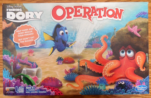 Disney Pixar "Finding Dory - Operation" Electronic Buzzer Rescue Game ...