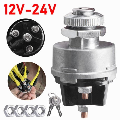 4 Position Universal Key Ignition Switch 12V-24V For Car Truck Tractor ...