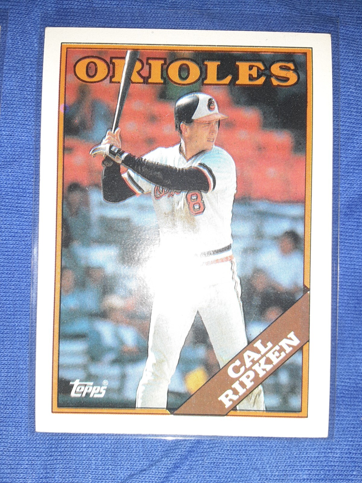 1988 Topps Cal Ripken Jr. #650 Orioles HOF NM-MT **free shipping** MVP ...