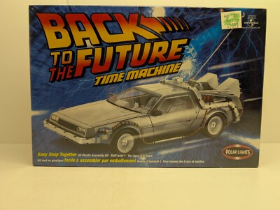 Polar Lights Back to the Future Time Machine Model Kit *Factory Sealed ...
