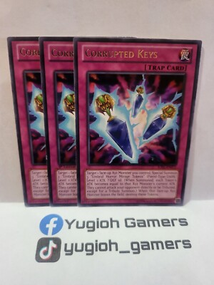 Yu-Gi-Oh Corrupted Keys X3 JOTL Rare Light Played | eBay