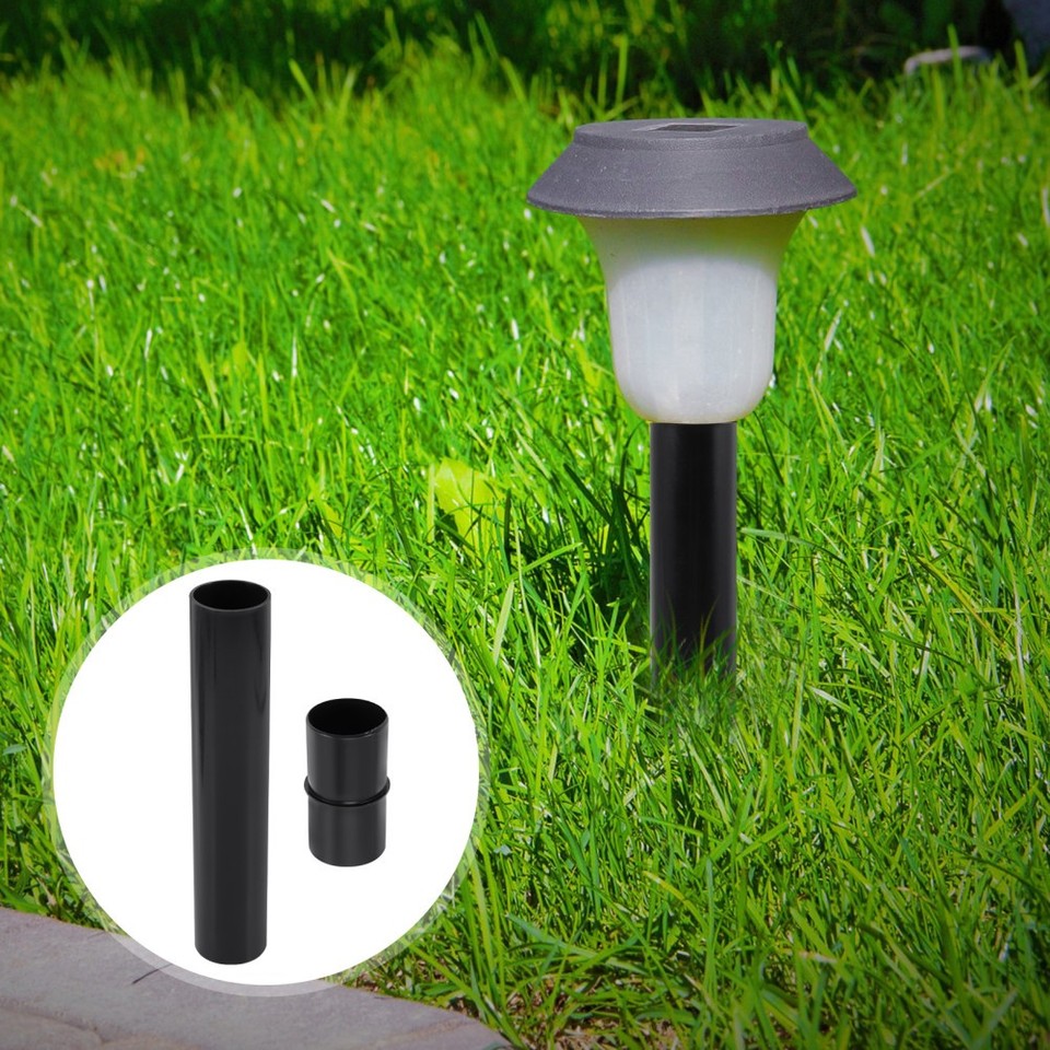 4 Pcs Solar Light Ground Stakes Spikes Replacement Pole Connectors ...