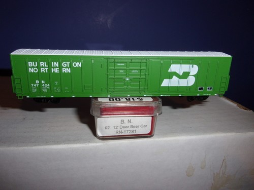N SCALE RED CABOOSE 17281-11 BN/747424 PC&F 62' BEER CAR | eBay