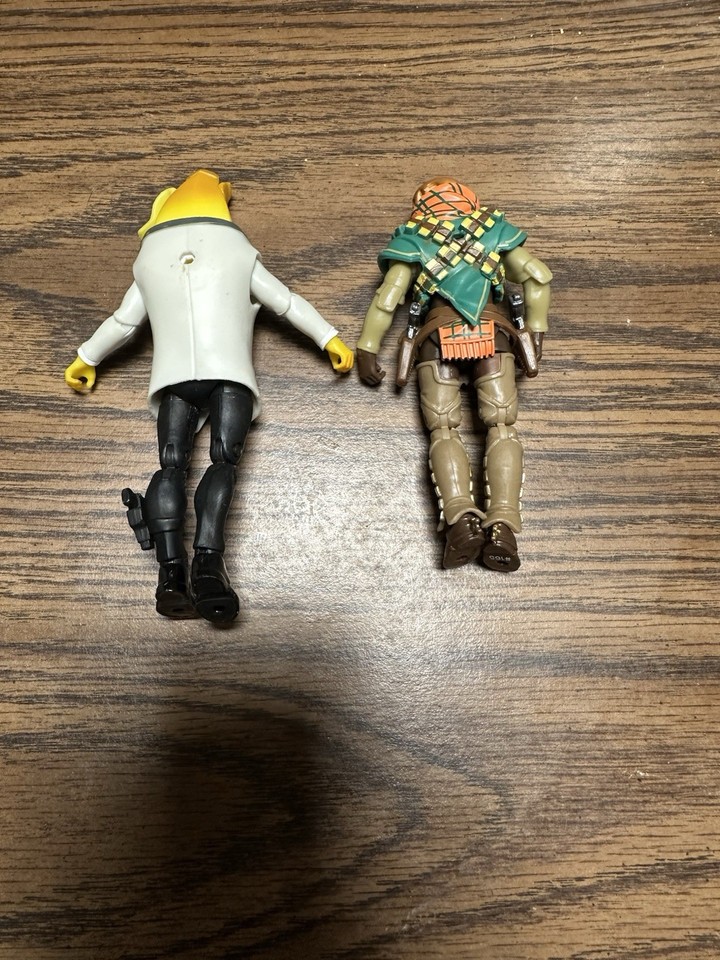 Fortnite Agent Peely And Mancake Action Figures 4” | eBay