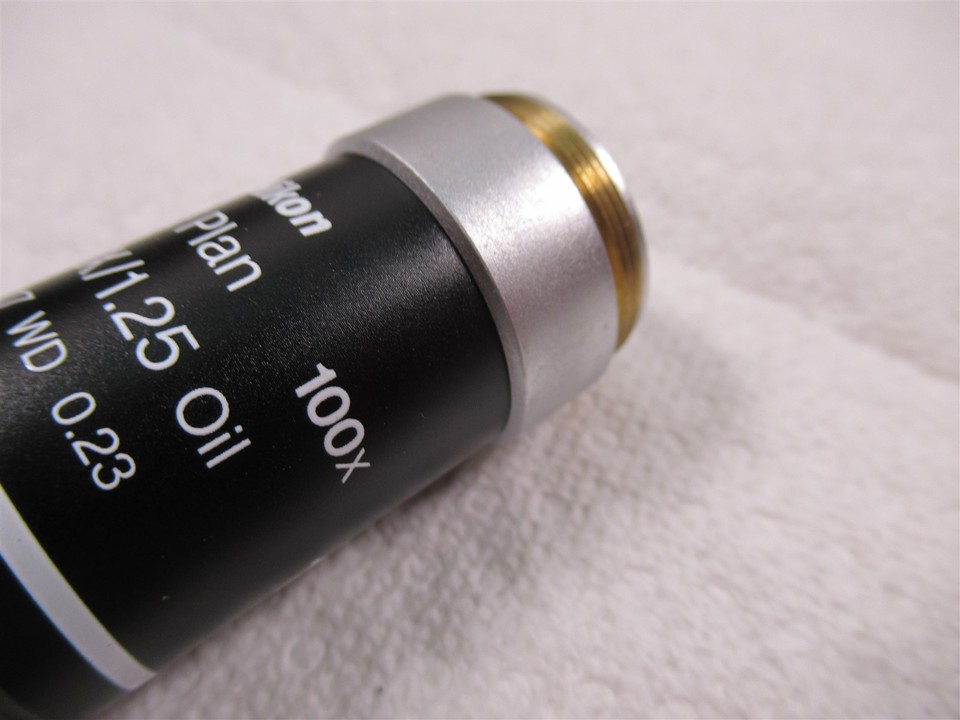 Nikon E Plan 100x Microscope Objective Lens for Eclipse Series ...