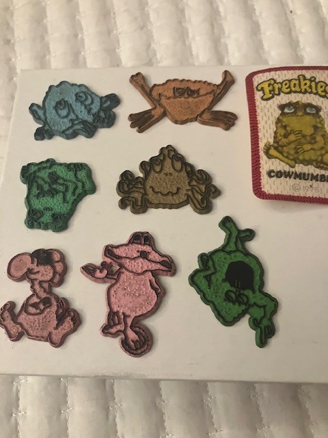 7 Vintage FREAKIES Cereal Plastic Refrigerator Magnet 1970's Plus 3 ...