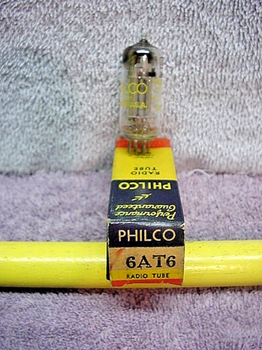 NOS Philco Radio Tube - 6AT6 - Tested | eBay