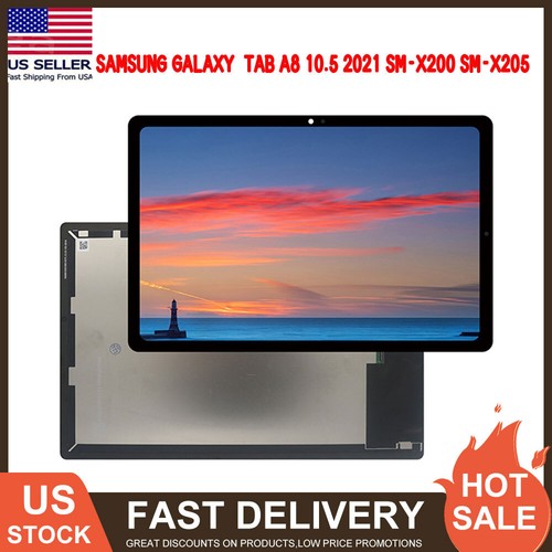 For Samsung Galaxy Tab A8 10.5 2021 SM-X200/X205 LCD Screen Digitizer ...