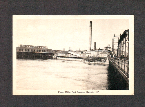 Paper Mills, Fort Frances, Ontario, Canada PU-1939 | eBay