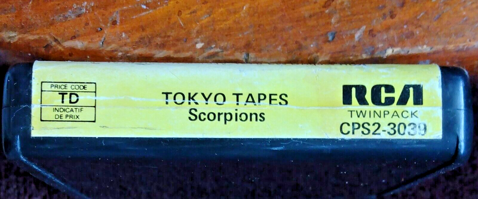 Scorpions Tokyo Tapes 8 Track Tape Canada release Rare! Metal | eBay