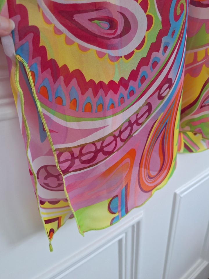 Antigel Beach Tunic/Cover Up Sheer Sun Dress UK 10 | eBay UK