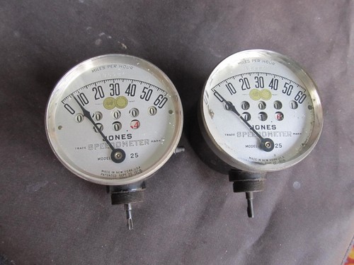 Antique Jones Speedometer Model 25 NOS | pat. Sept 22 1908 | Model T ...