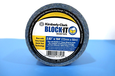 Kimberly-Clark BLOCK-IT Seam Tape, 2.83 inches x 164 feet, 1 roll | eBay