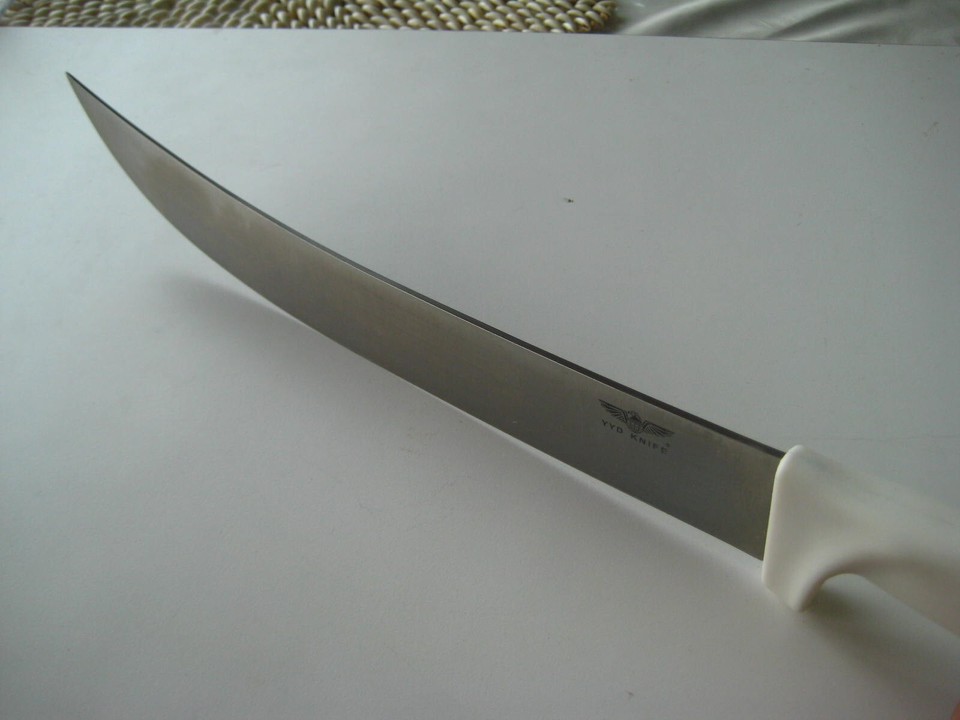 10 9 1/2 inch and 10 12 inch professional butcher/cimeter knife (New ...